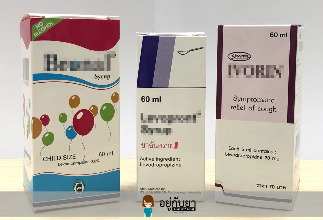 Levodropropizine ยาแก้ไอแห้ง อีกทางเลือก แบบง่วงน้อยๆ